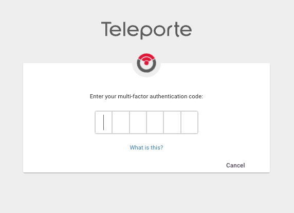 Multi-Factor Authentication (MFA) for Your Teleporte Account